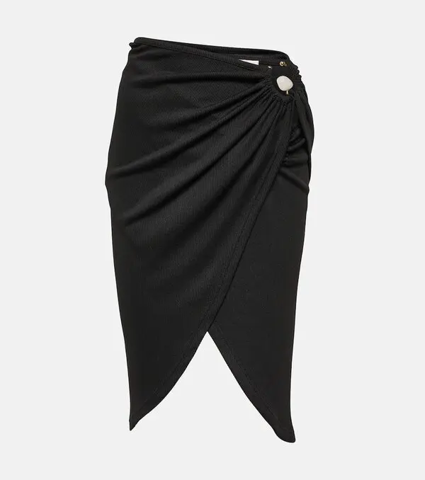 Christopher Esber Ring-detail Wrap Skirt