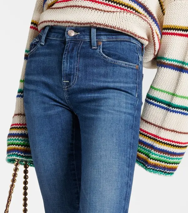 7 For All Mankind Bootcut Jeans - Blue