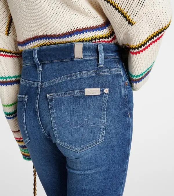 7 For All Mankind Bootcut Jeans - Blue