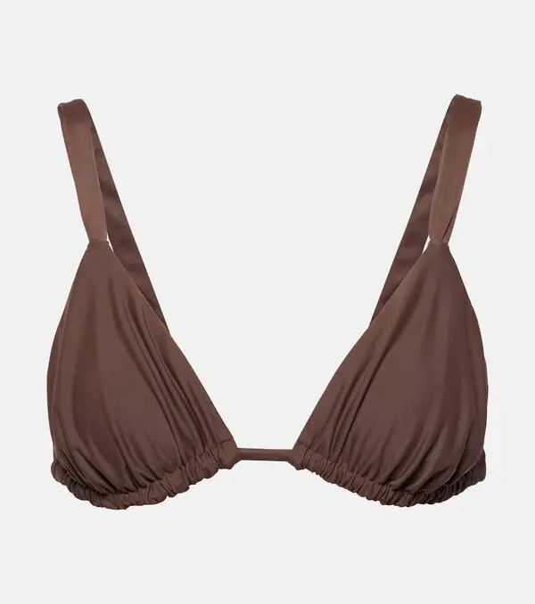 Faithfull The Brand Mary Bikini Top - Brown