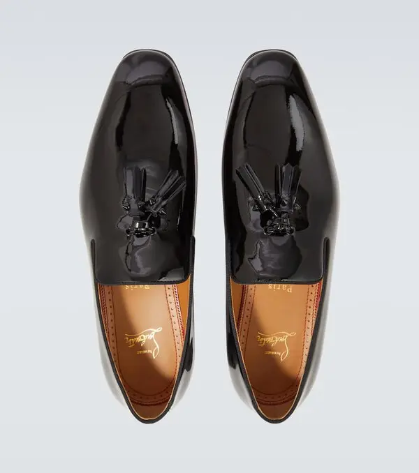 Christian Louboutin Dandelion Tassel Loafers - Black  display picture 1