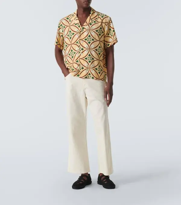 BODE Greer Printed Bowling Shirt