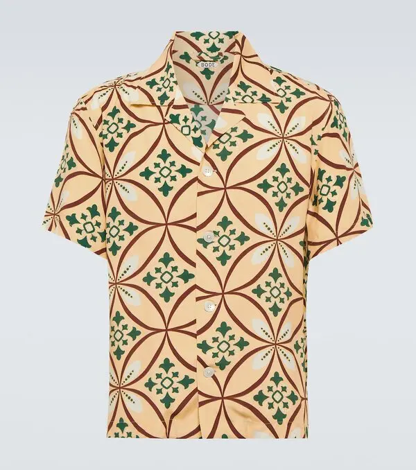 BODE Greer Printed Bowling Shirt