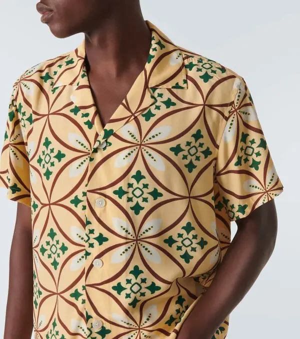 BODE Greer Printed Bowling Shirt