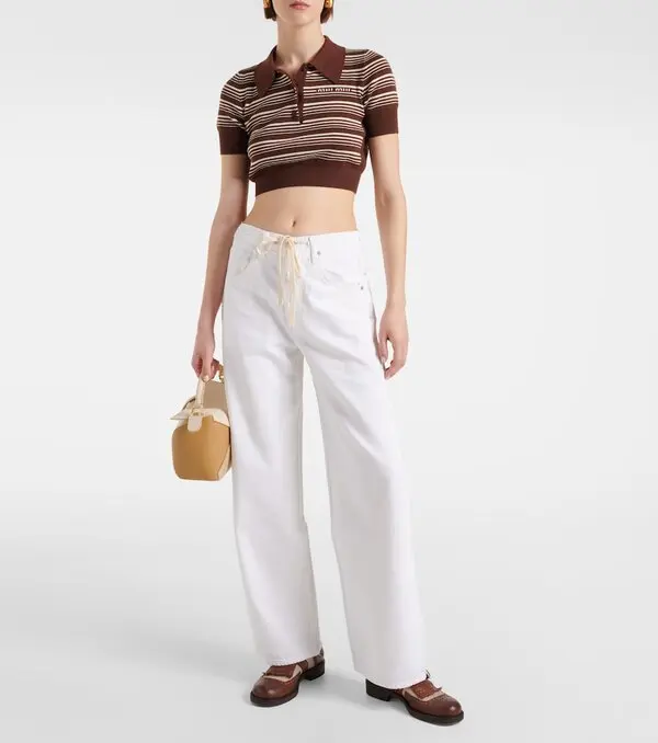 Citizens Of Humanity Brynn Wide-leg Jeans - White