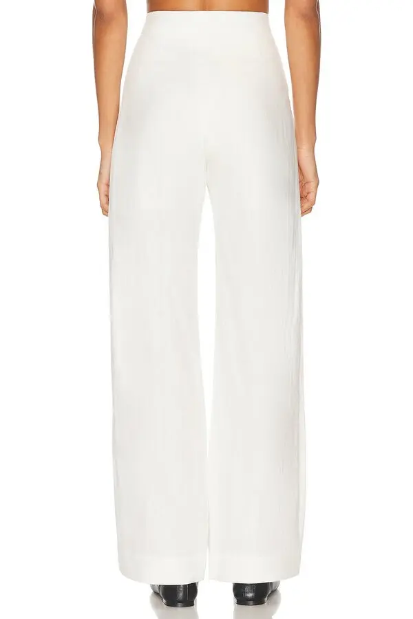 BODE Linen Sailor Trouser - White