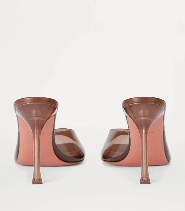 Amina Muaddi Alexa Glass Mules