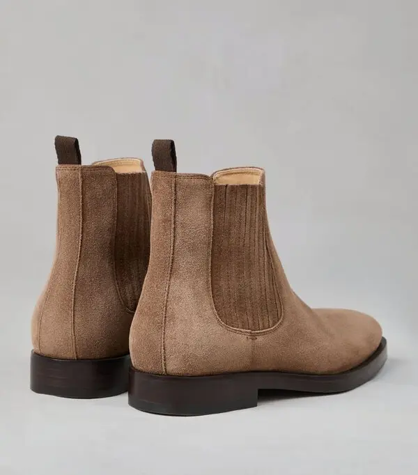 Brunello Cucinelli Suede Chelsea Boots