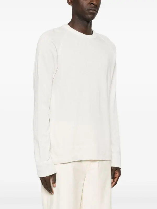 JAMES PERSE Ribbed Crewneck Sweatshirt