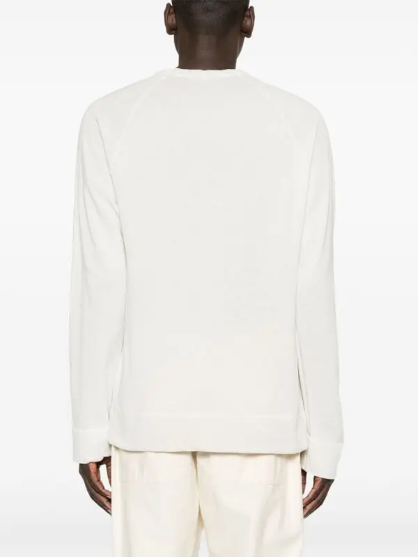 JAMES PERSE Ribbed Crewneck Sweatshirt