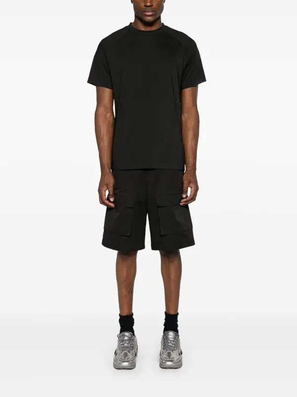 HELIOT EMIL Intine Round-neck Perforated T-shirt