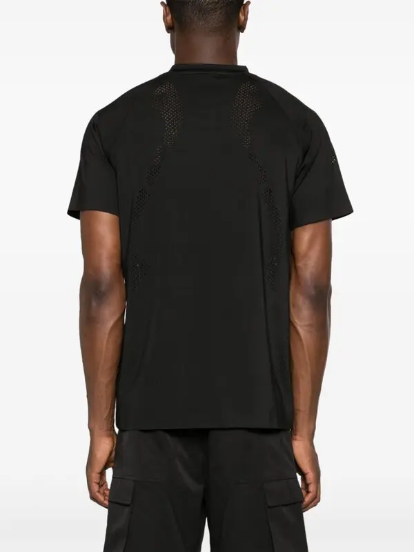 HELIOT EMIL Intine Round-neck Perforated T-shirt