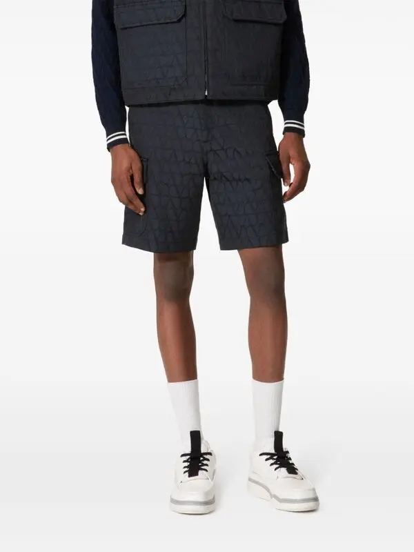 Valentino Garavani Toile Iconographe Bermuda Shorts