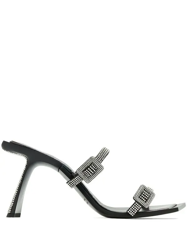 Benedetta Bruzziches 80mm Ewa Sandals - Black