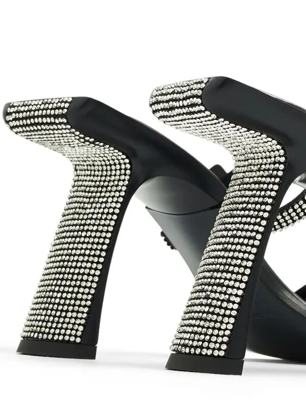 Benedetta Bruzziches 80mm Ewa Sandals - Black
