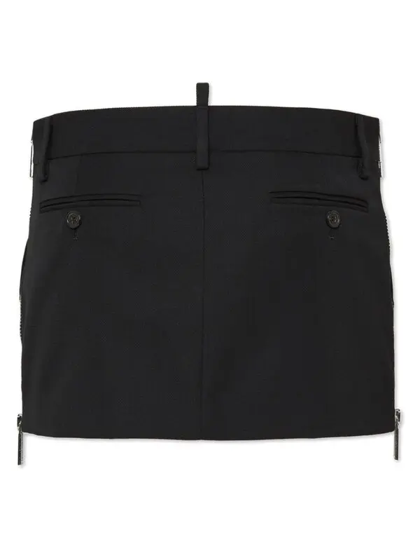 Dsquared2 Side-zip Mini Skirt