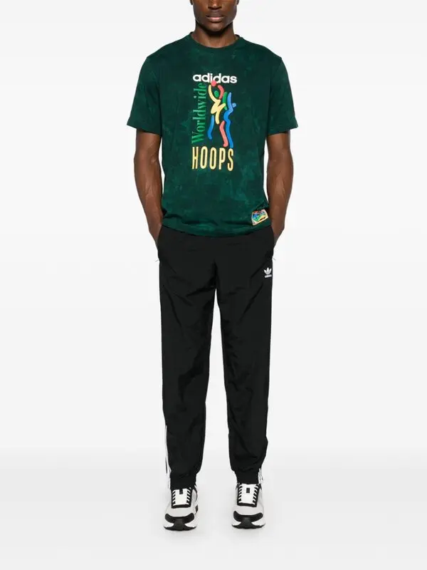 Adidas Trefoil-embroidered Recycled Polyamide Track Pants