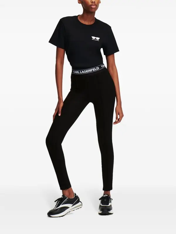 Karl Lagerfeld Logo-tape Leggings