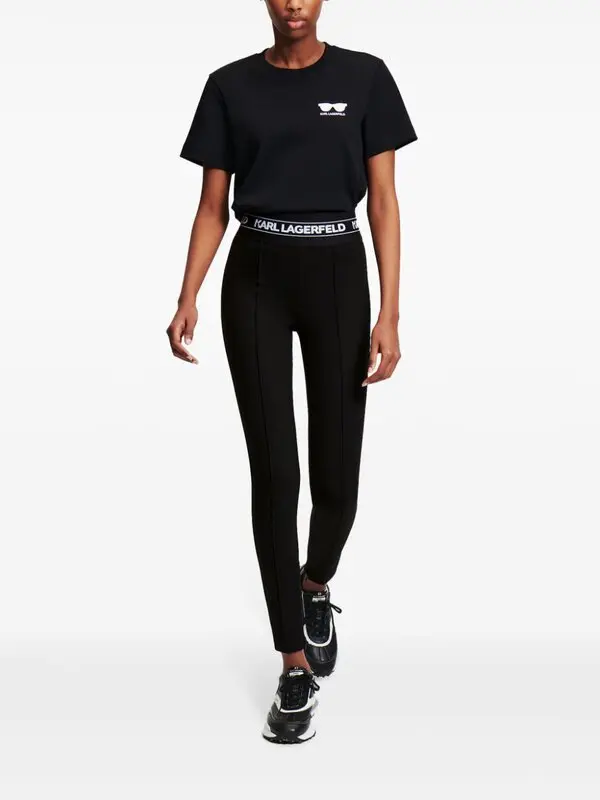 Karl Lagerfeld Logo-tape Leggings