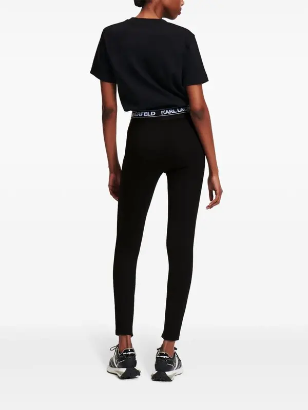 Karl Lagerfeld Logo-tape Leggings