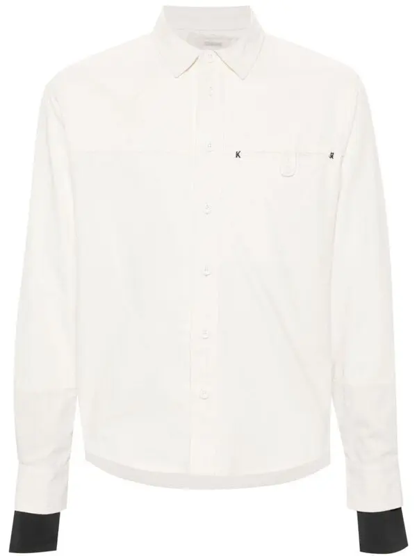 KUSIKOHC Herringboned Cotton Shirt
