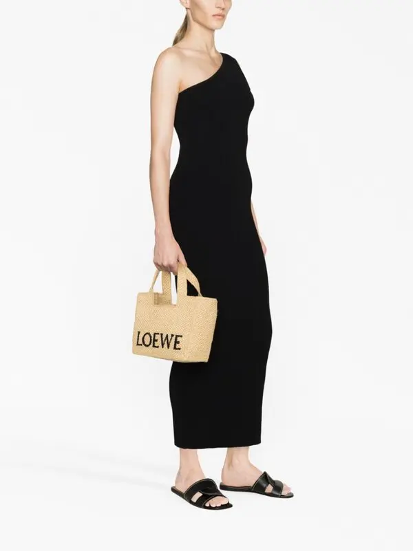 Loewe Raffia Tote Bag - Neutrals