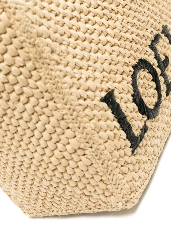 Loewe Raffia Tote Bag - Neutrals
