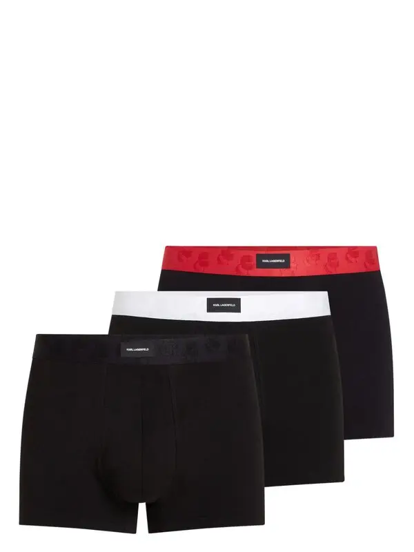 Karl Lagerfeld Kameo Logo-patch Boxers