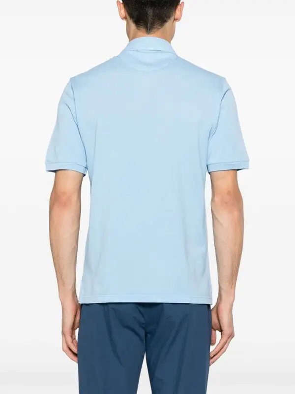Fedeli Short-sleeve Piqué Polo Shirt