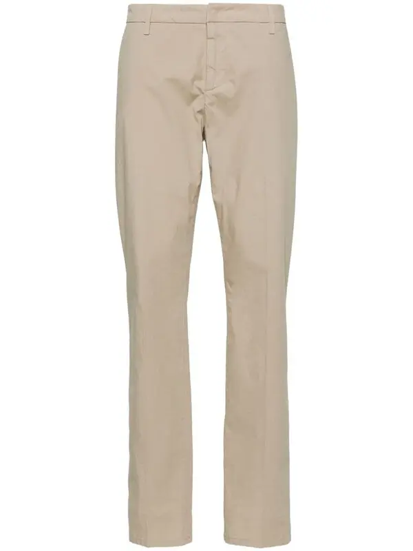 DONDUP Spiritissimo Mid-rise Slim-fit Chinos - Neutrals
