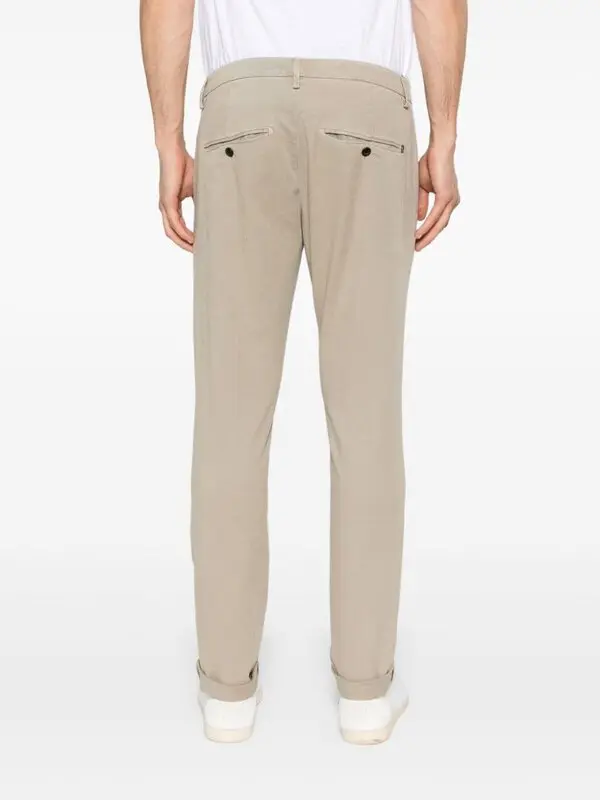 DONDUP Spiritissimo Mid-rise Slim-fit Chinos - Neutrals