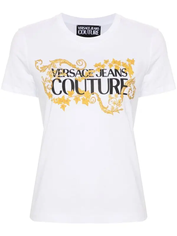 Versace Logo-print T-shirt - White