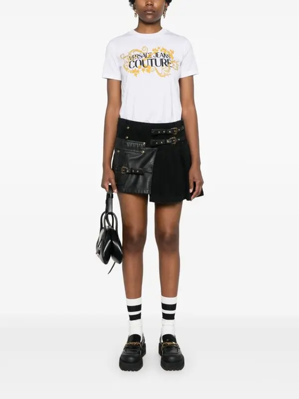 Versace Logo-print T-shirt - White