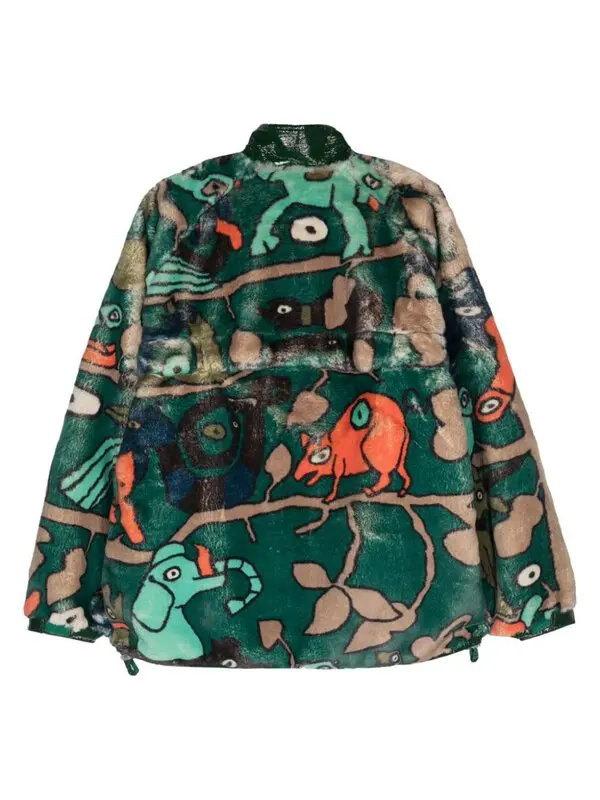 WALTER VAN BEIRENDONCK Graphic-print Jacket