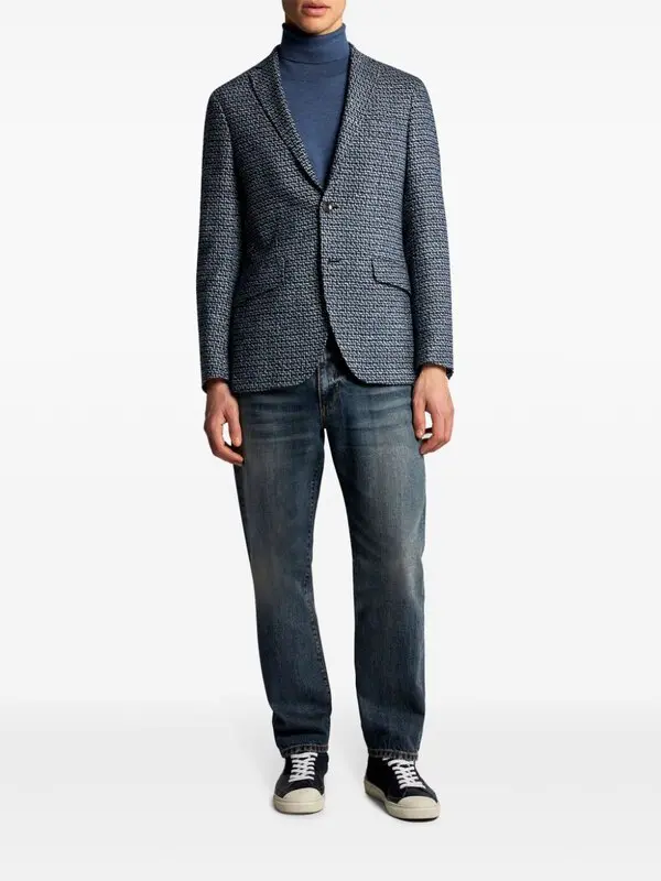Etro Single-breasted Wool Blazer