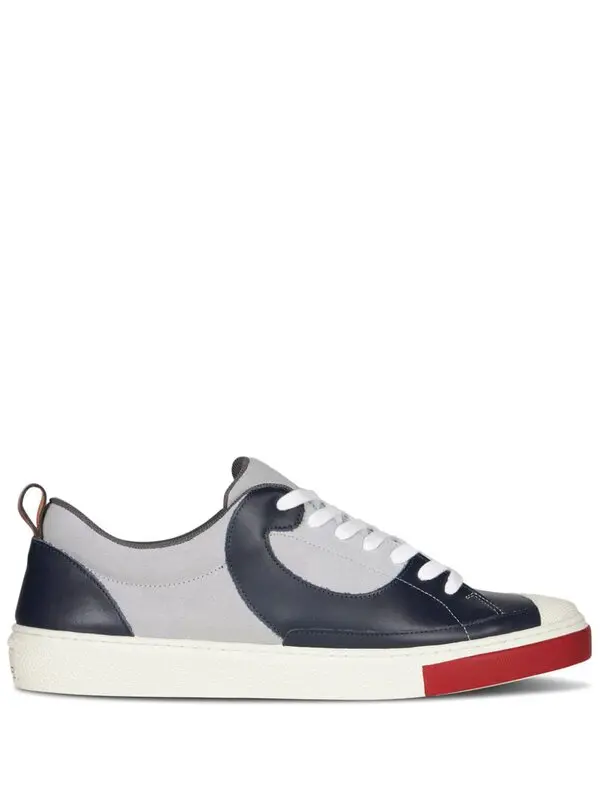 Etro Leather Low-top Sneakers - Grey