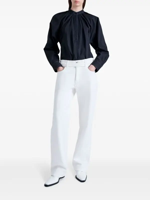 Proenza Schouler White Label Carter Cotton Blouse
