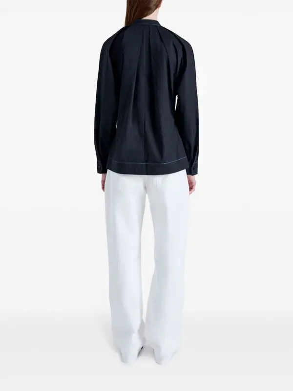 Proenza Schouler White Label Carter Cotton Blouse