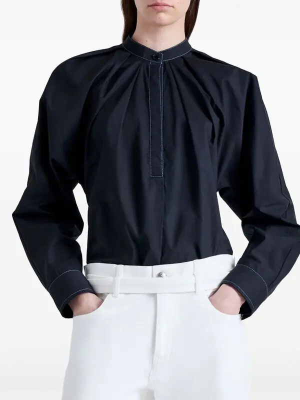 Proenza Schouler White Label Carter Cotton Blouse