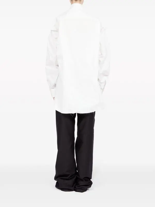 MAISON MARGIELA Gathered Poplin Shirt