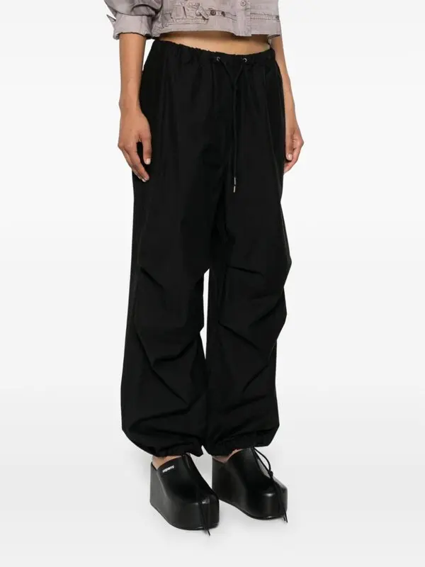 Acne Studios Embroidered Logo Wide-leg Trousers