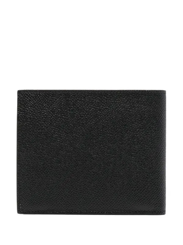 FERRAGAMO Gancini-plaque Grained Leather Wallet