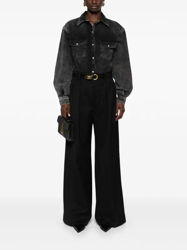 Wardrobe.NYC Low-waisted Trousers