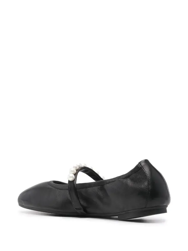 STUART WEITZMAN Goldie Ballerina Shoes - Black