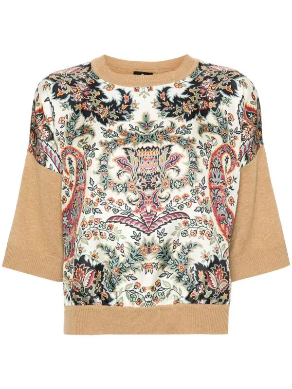 Etro Floral-print Jumper