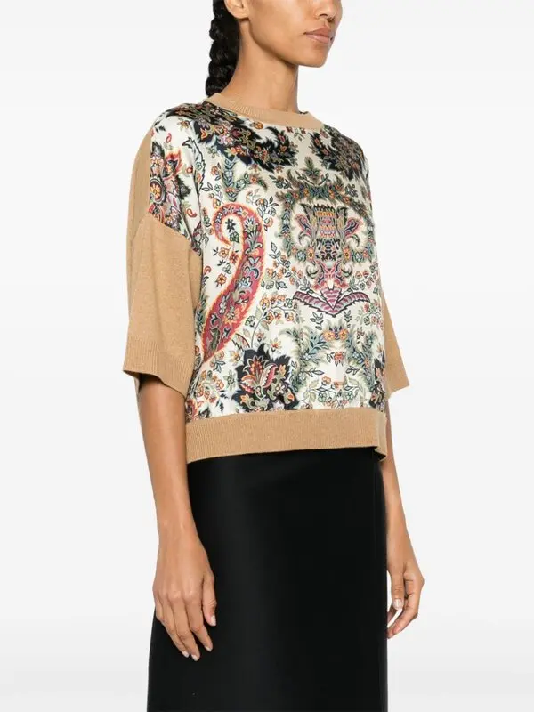 Etro Floral-print Jumper
