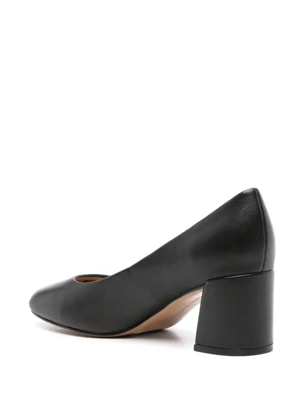 Tommy Hilfiger 60mm Square-toe Leather Pumps