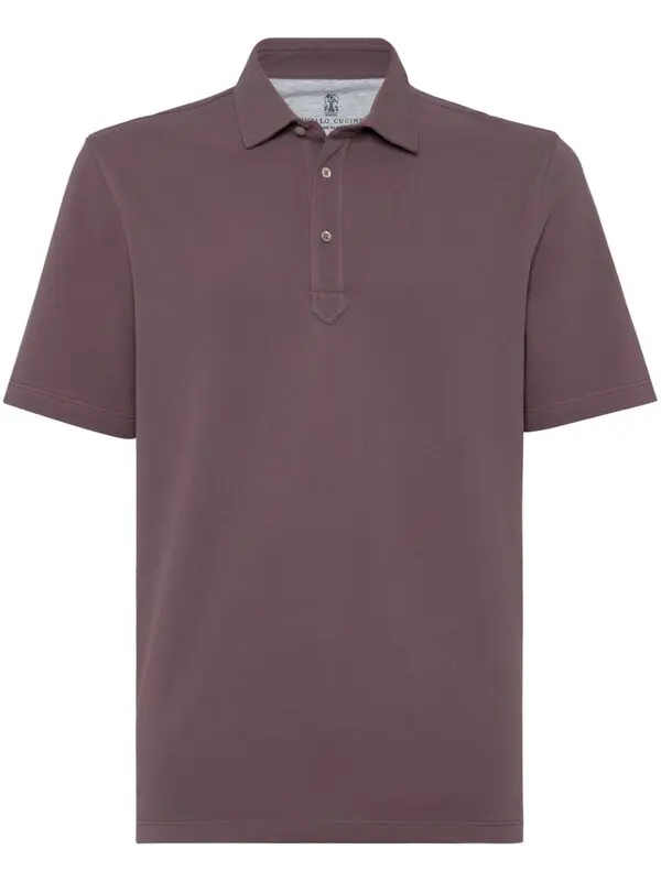 Brunello Cucinelli Cotton Polo Shirt
