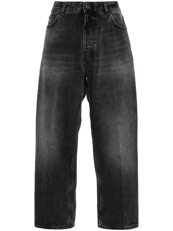 HAIKURE Betty Wide-leg Jeans - Black