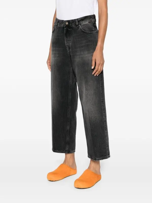 HAIKURE Betty Wide-leg Jeans - Black